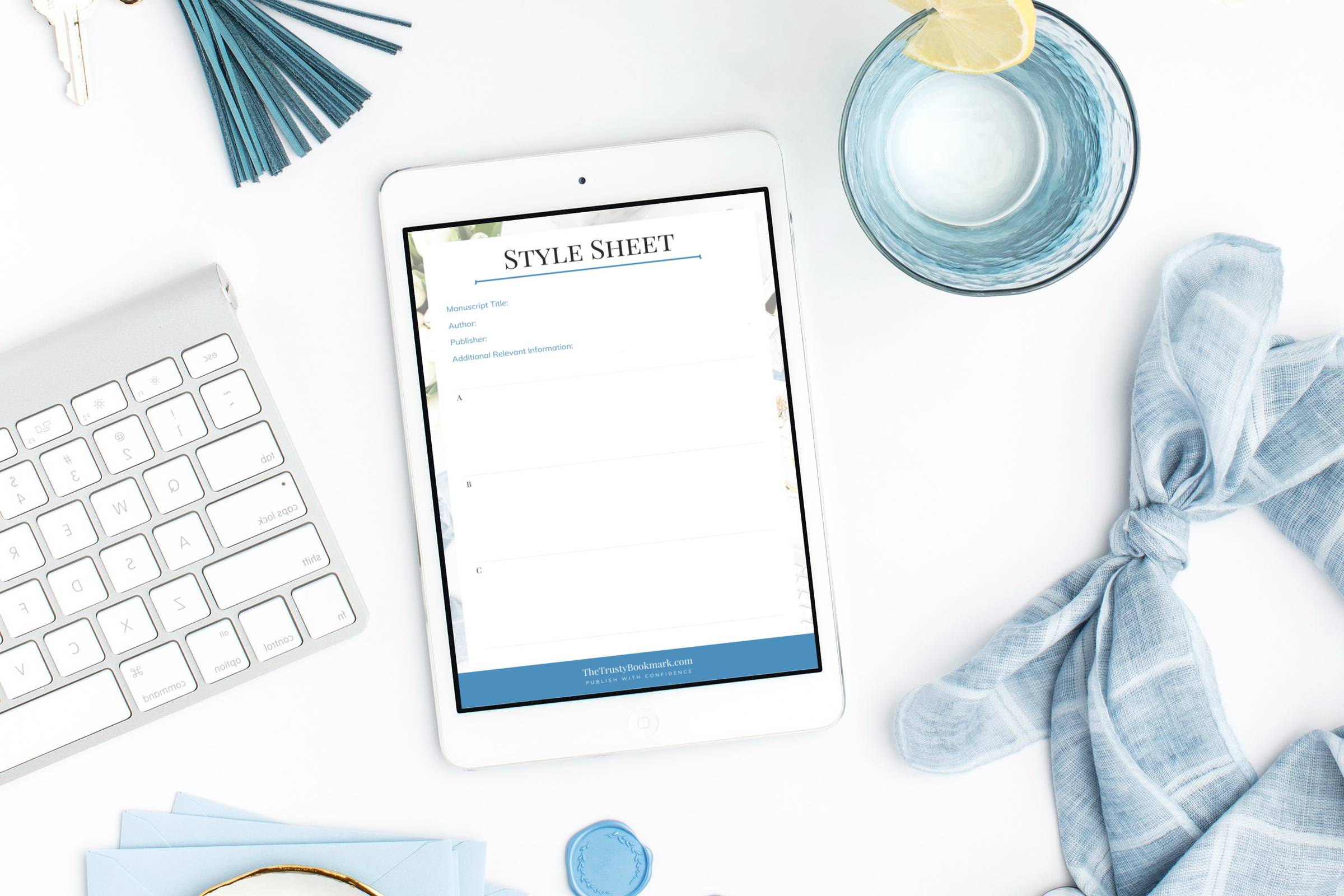 The Trusty Bookmark's Style Sheet Template