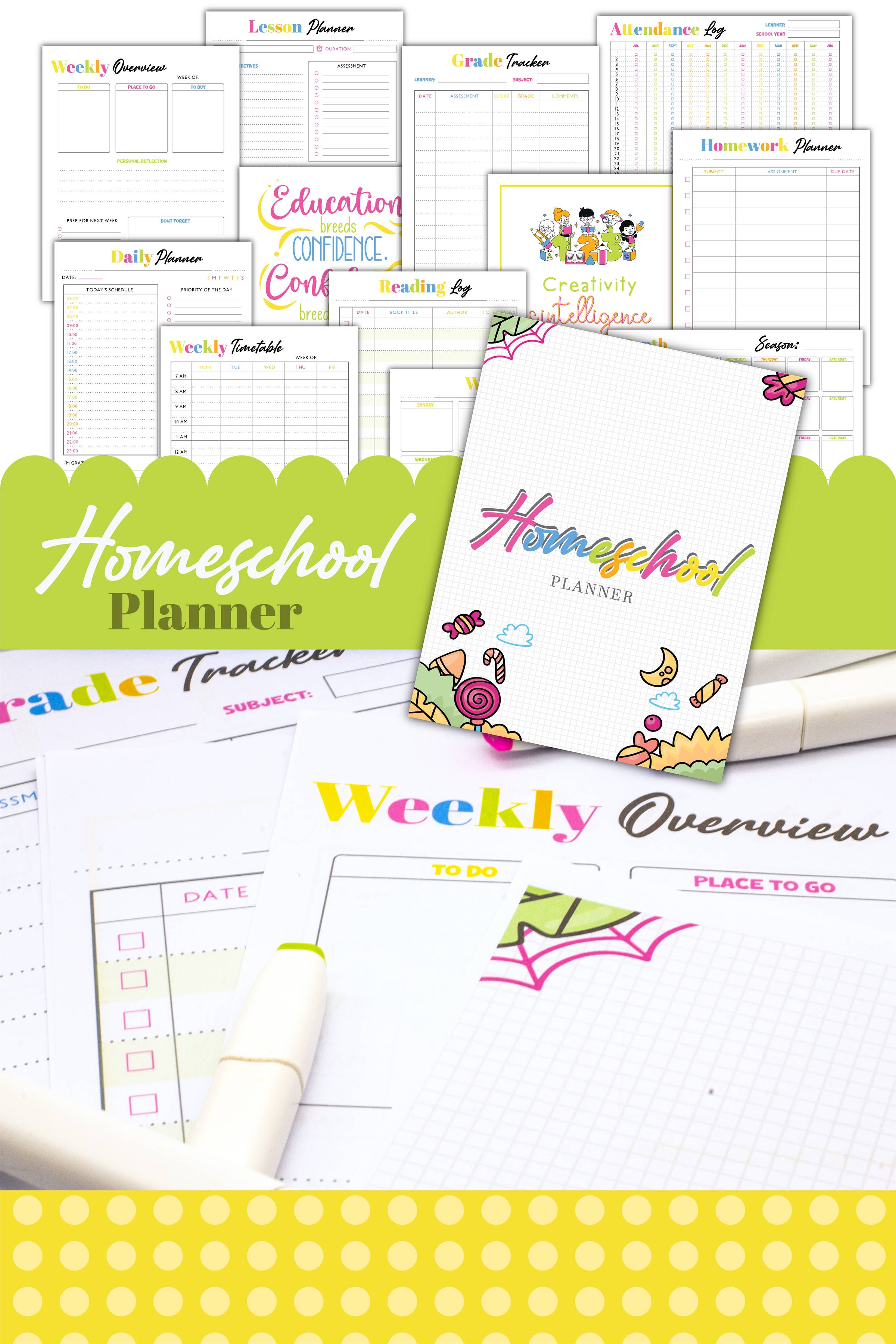 Get your free homeschool planner here!