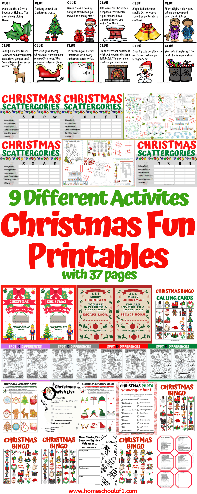 Christmas Fun Printables