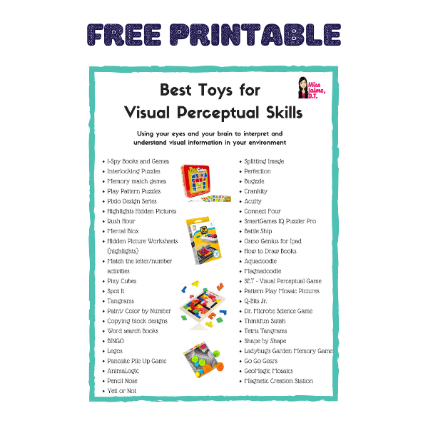 Best Toys for Visual Perceptual Skills
