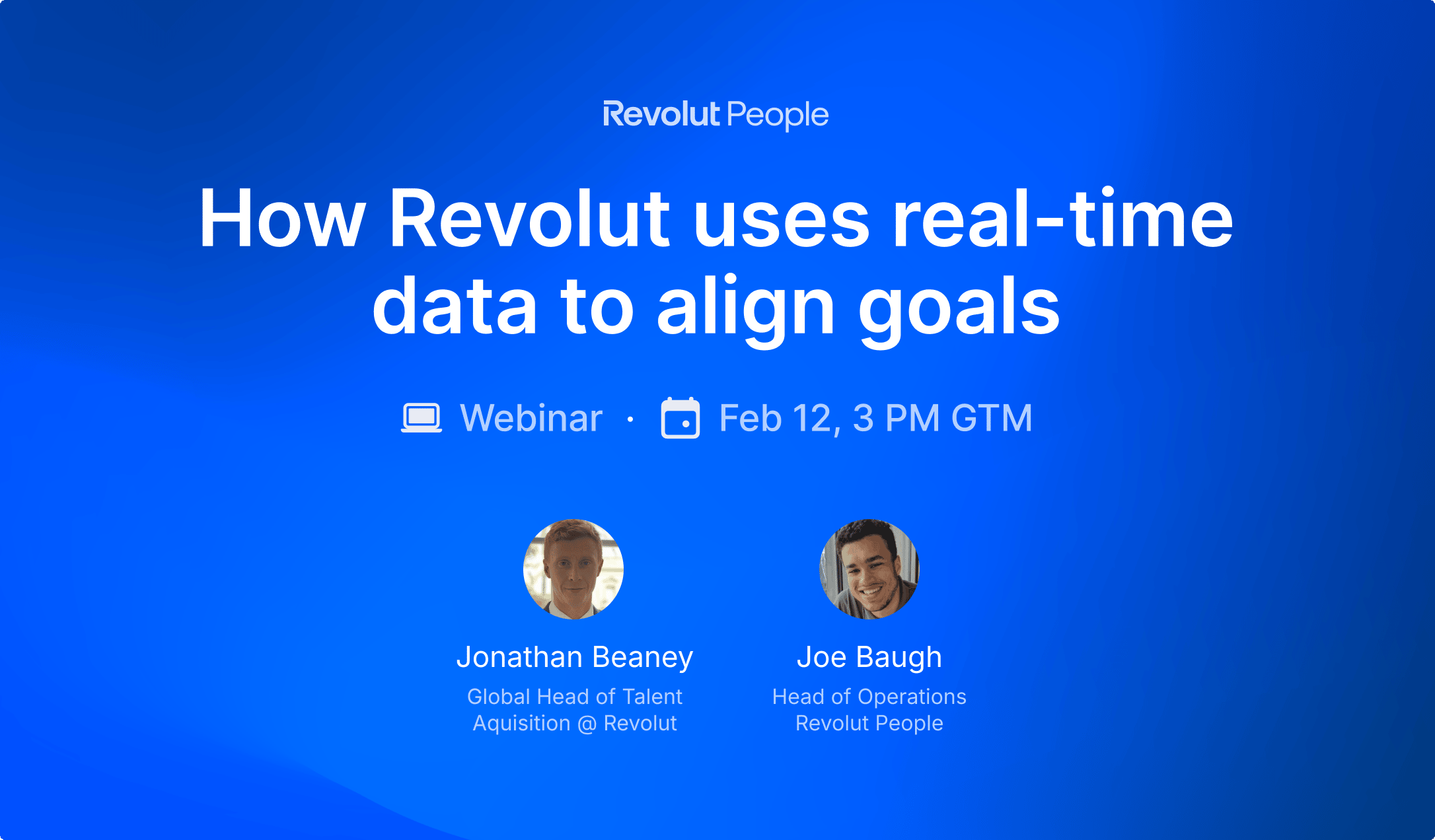 Revolut People | Webinar | How Revolut uses real-time data to align goals