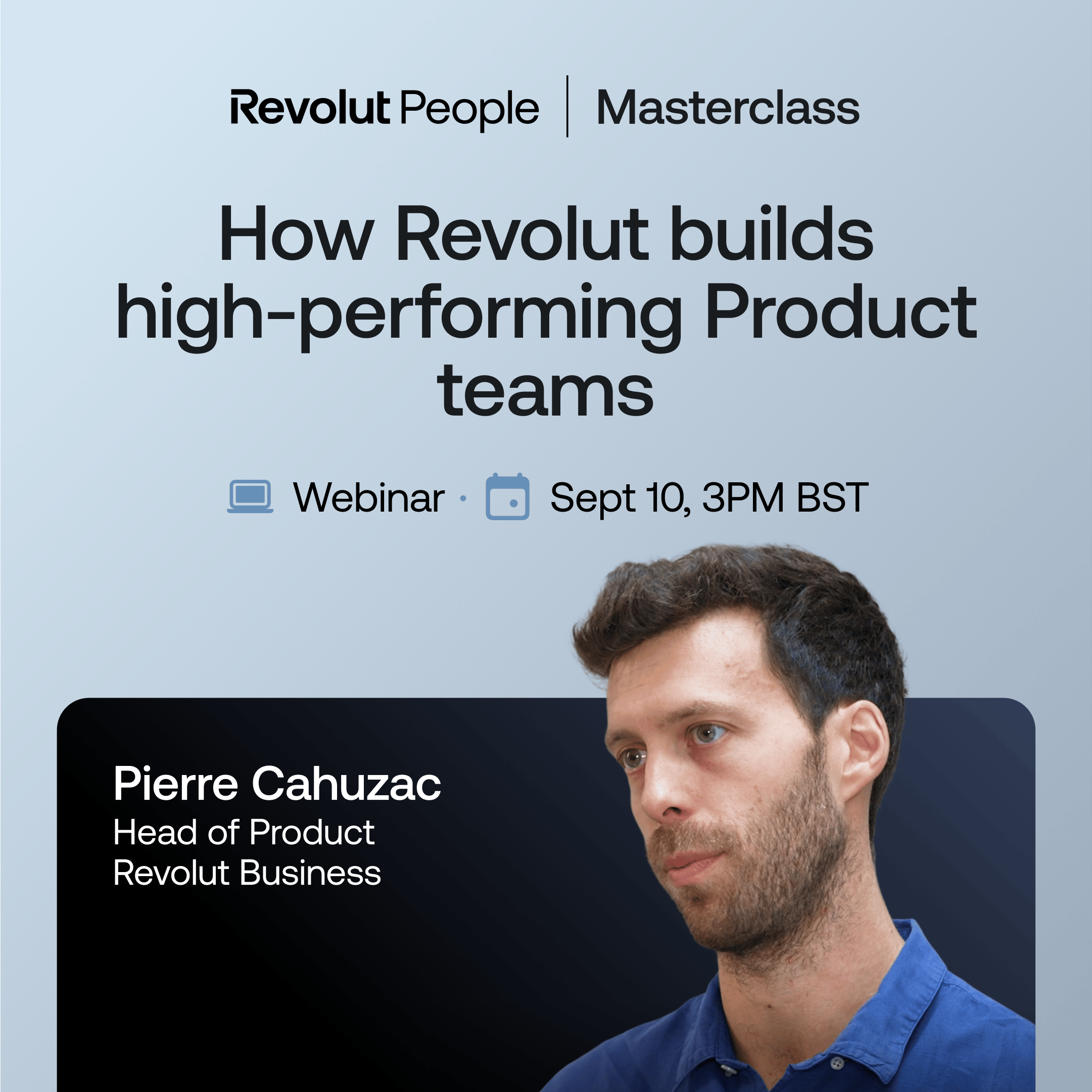 Revolut People | Masterclass | How Revolut builds high performing ...