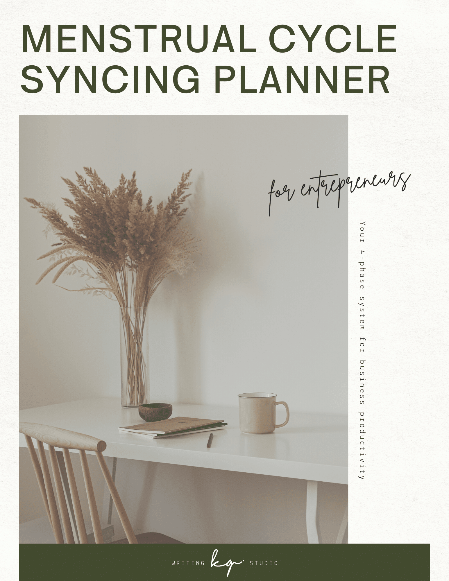 Menstrual Cycle Syncing Planner | KQ Writing Studio