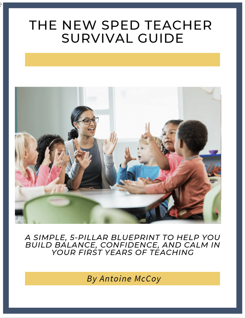 Your New SpEd Teacher Survival Guide is Here! A simple, free 5-pillar ...