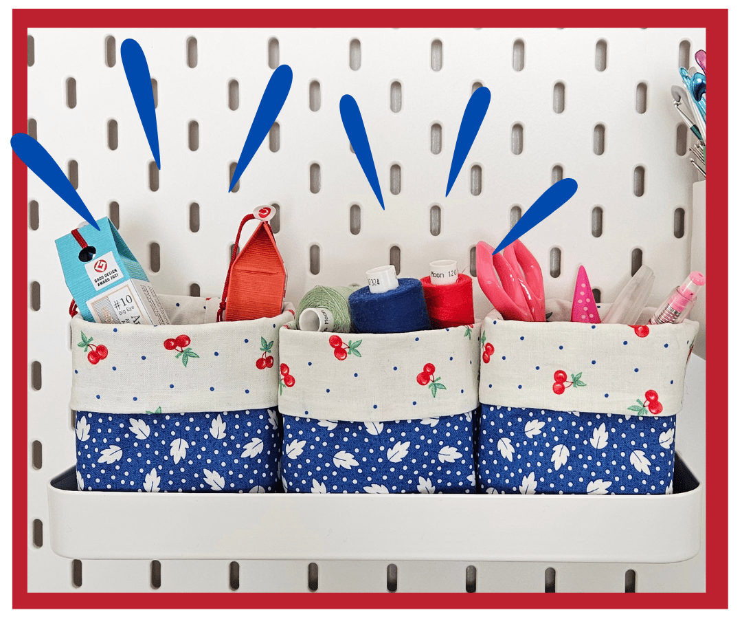 Free gift storage bags by Scandinotions Creative Sewing