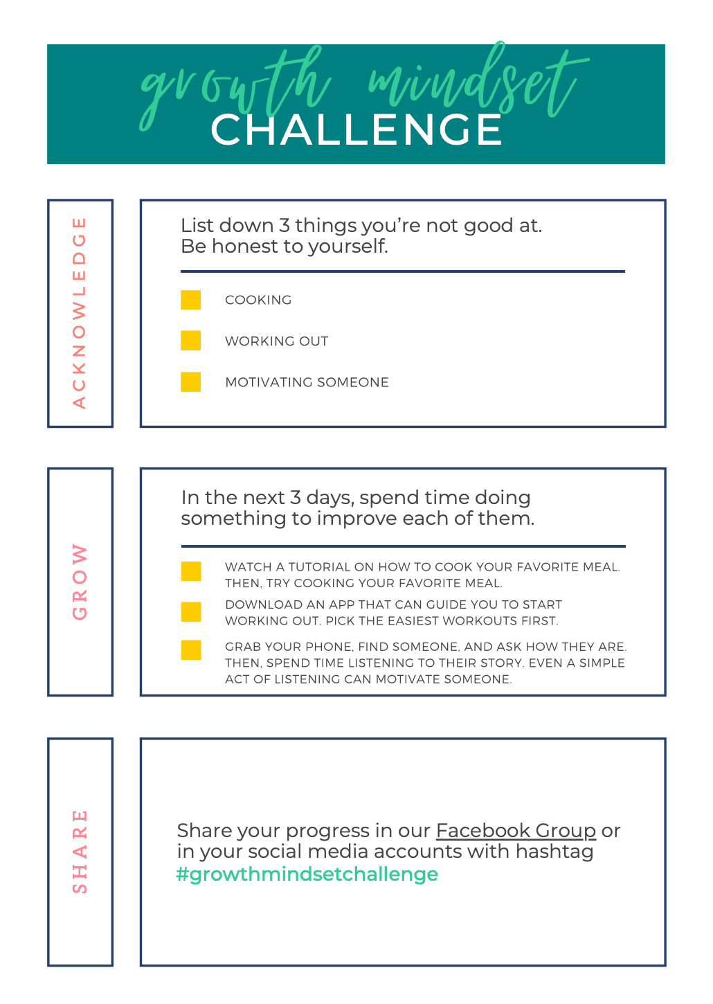 Growth Mindset Challenge