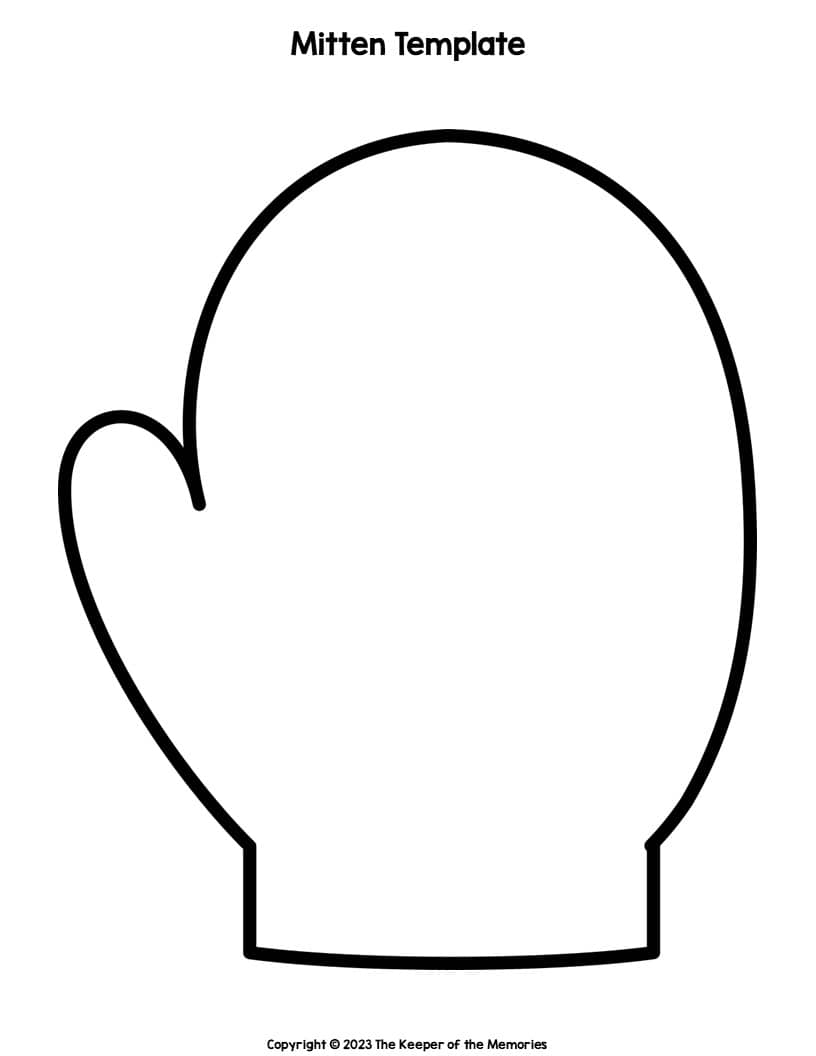 Mitten Template