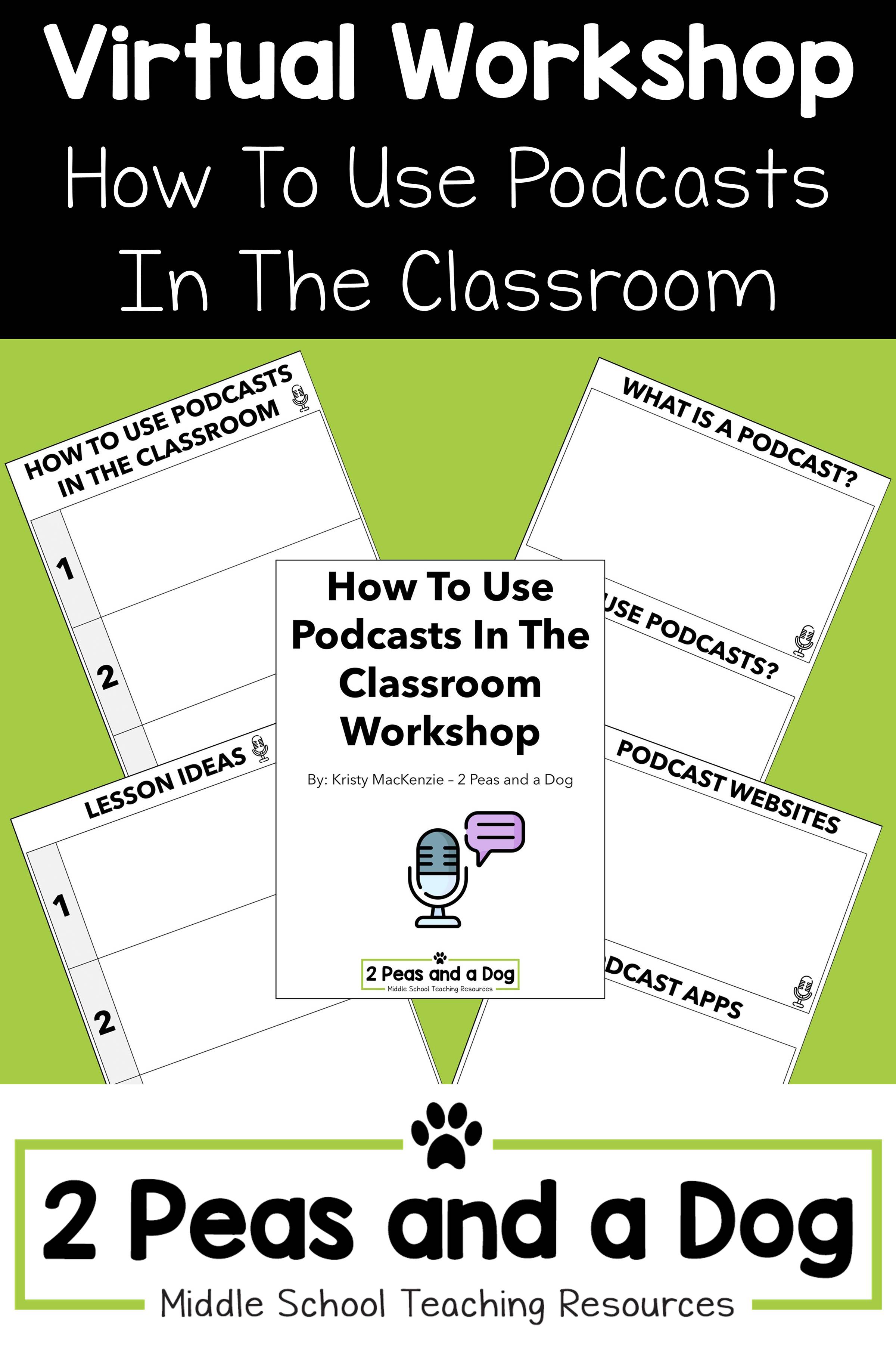 Free Workshop: How To Use Podcasts In The Classroom