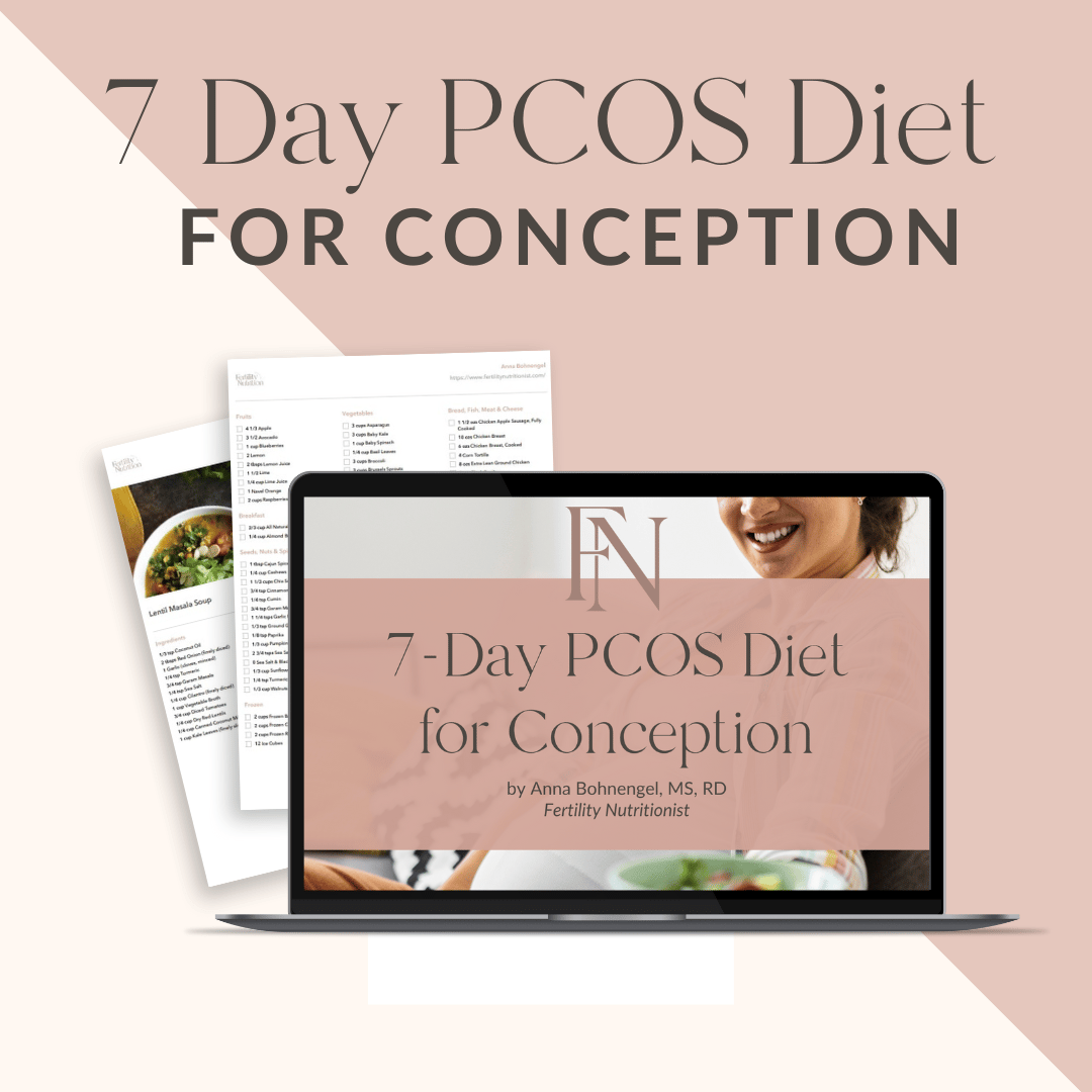 Getting pregnant with PCOS starts with a healthy plate