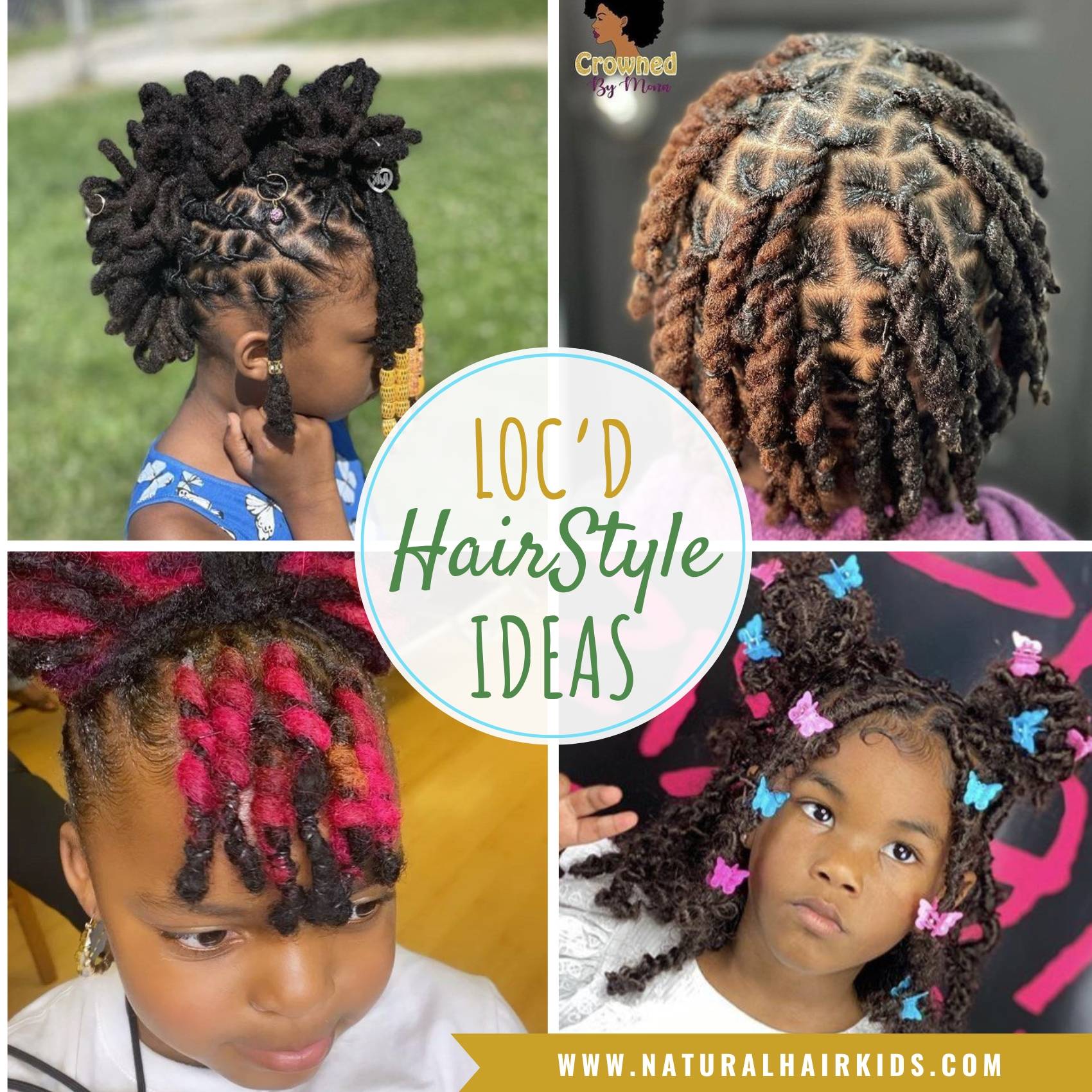 ️ Loc Love: Hairstyle Ideas for Children with Locs!