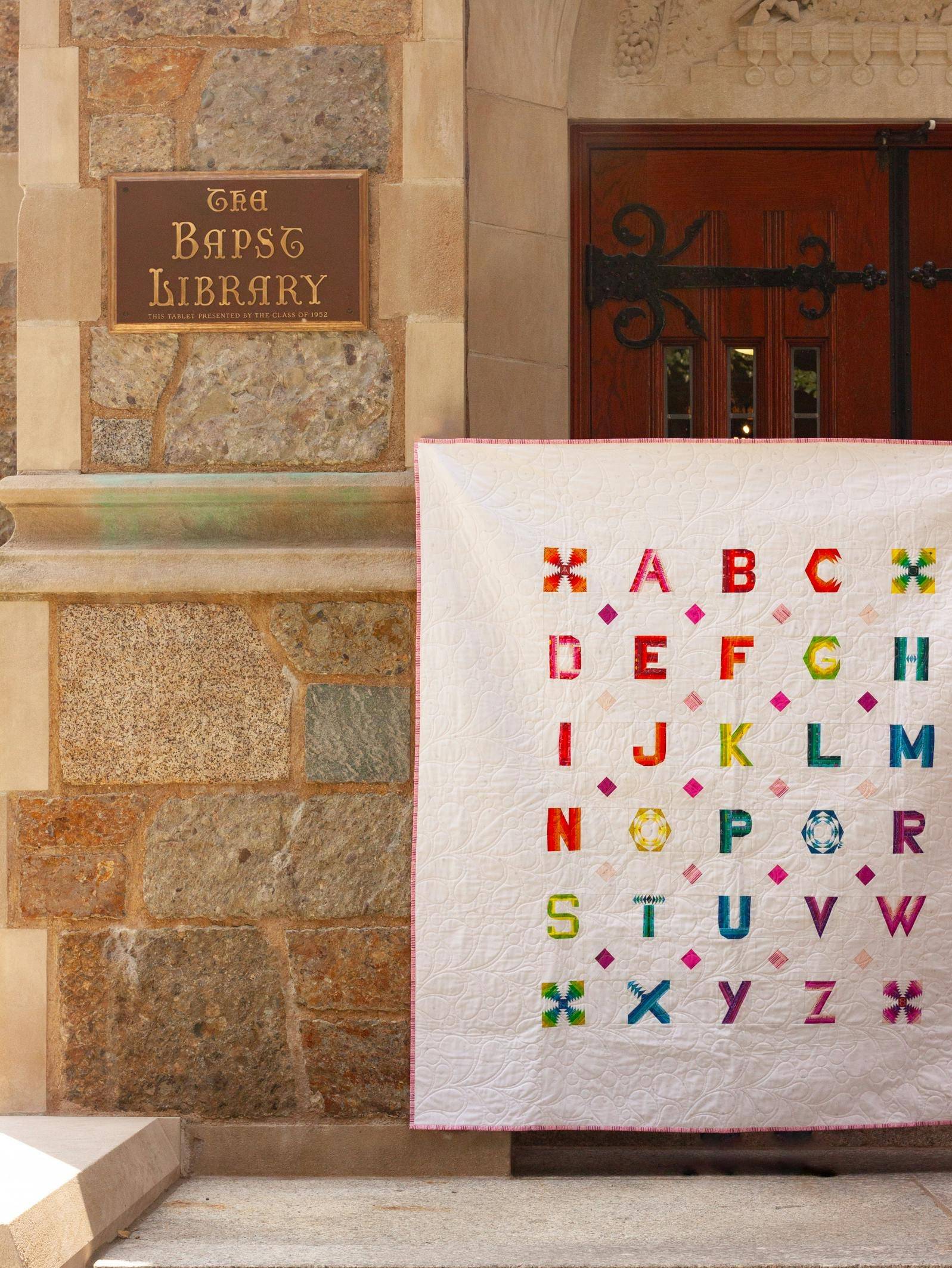The New Mini Alphabet Quilt Pattern is also a WORKSHOP! - Alison Glass