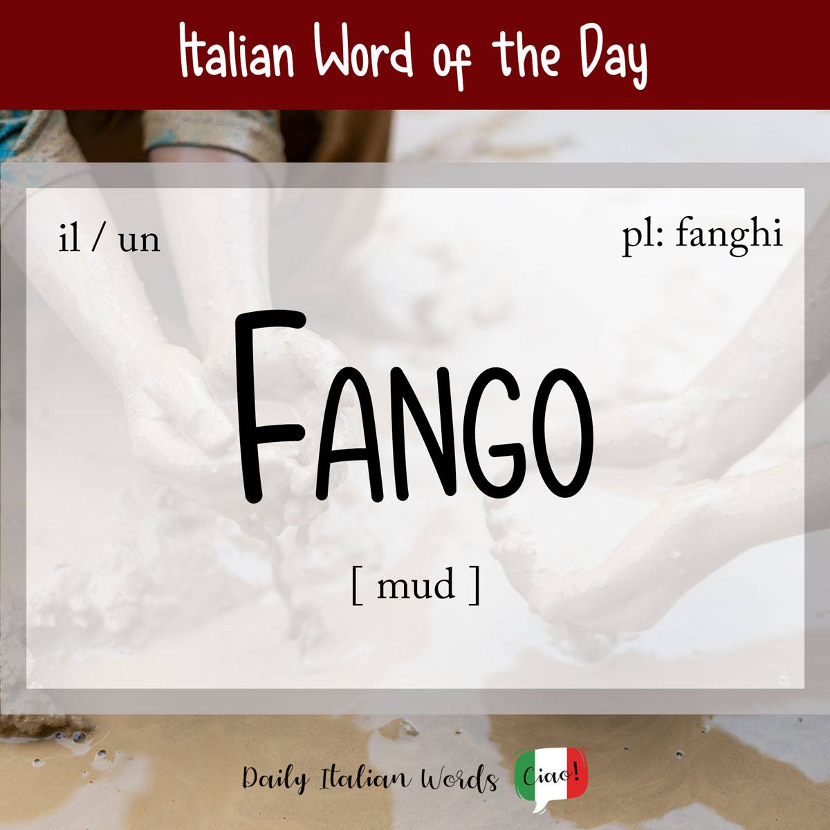 The Italian Word of the Day is...