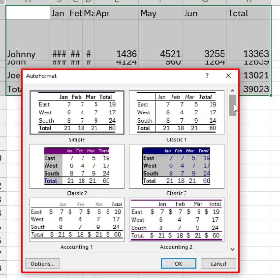 How to Instantly Format Excel Tables – Excel With Grant – Blog