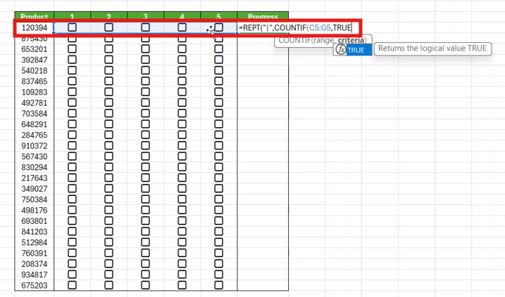 How to Create Auto-Updating Progress Bars – Excel With Grant – Blog