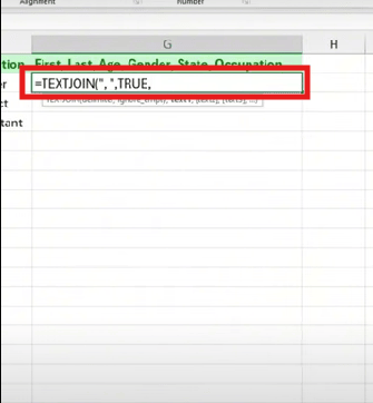 Excel Function: TEXTJOIN vs. CONCATENATE – Excel With Grant – Blog