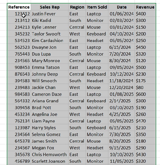 Are You Still Formatting Tables the Slow Way? – Excel With Grant – Blog