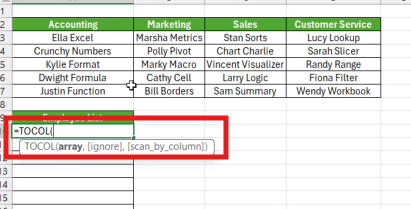 How to Master TOCOL, WRAPCOLS, and VSTACK – Excel With Grant – Blog