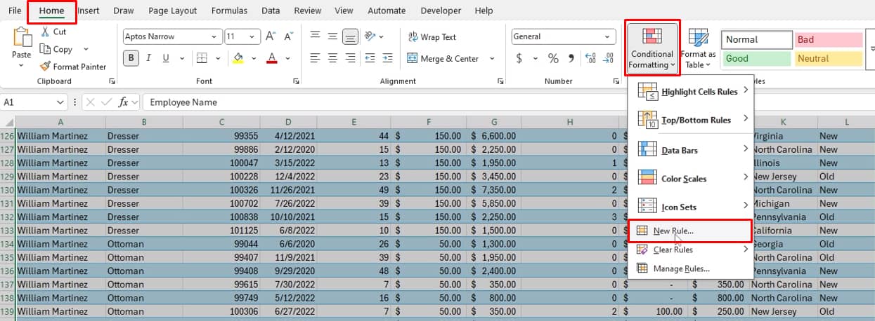 Highlight Excel Rows and Columns Instantly! – Excel With Grant – Blog Highlight Excel Rows and Columns Instantly! – Excel With Grant – Blog