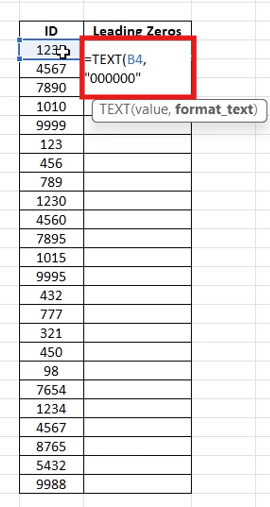 How to Add Leading Zeros in Excel – Excel With Grant – Blog