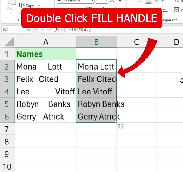 Stop Wasting Time on Blank Spaces in Excel… – Excel With Grant – Blog