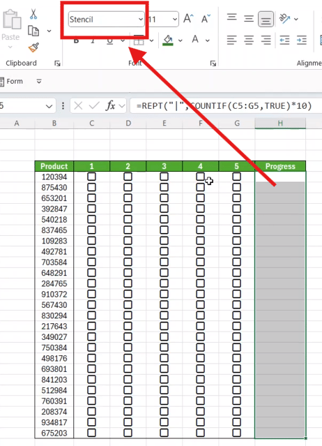 How to Create Auto-Updating Progress Bars – Excel With Grant – Blog