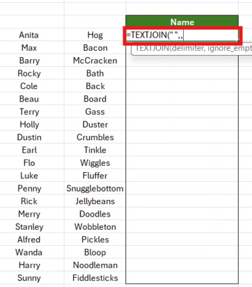 How to Merge Names in Excel Fast – Excel With Grant – Blog