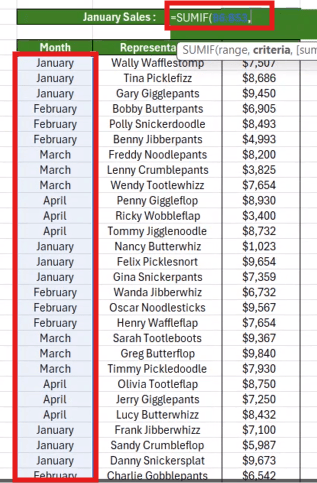 How to Use SUMIF in Excel – Excel With Grant – Blog