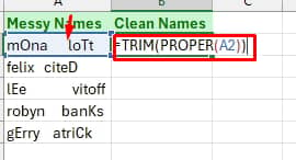 Struggling with Messy Data in Excel? Try This Formula! – Excel With Grant – Blog