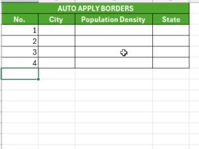 Auto Borders in Excel? Try This! – Excel With Grant – Blog