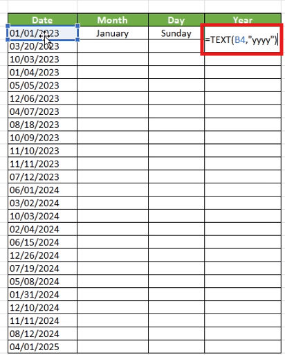 Split Dates in Excel Like a Pro – Excel With Grant – Blog