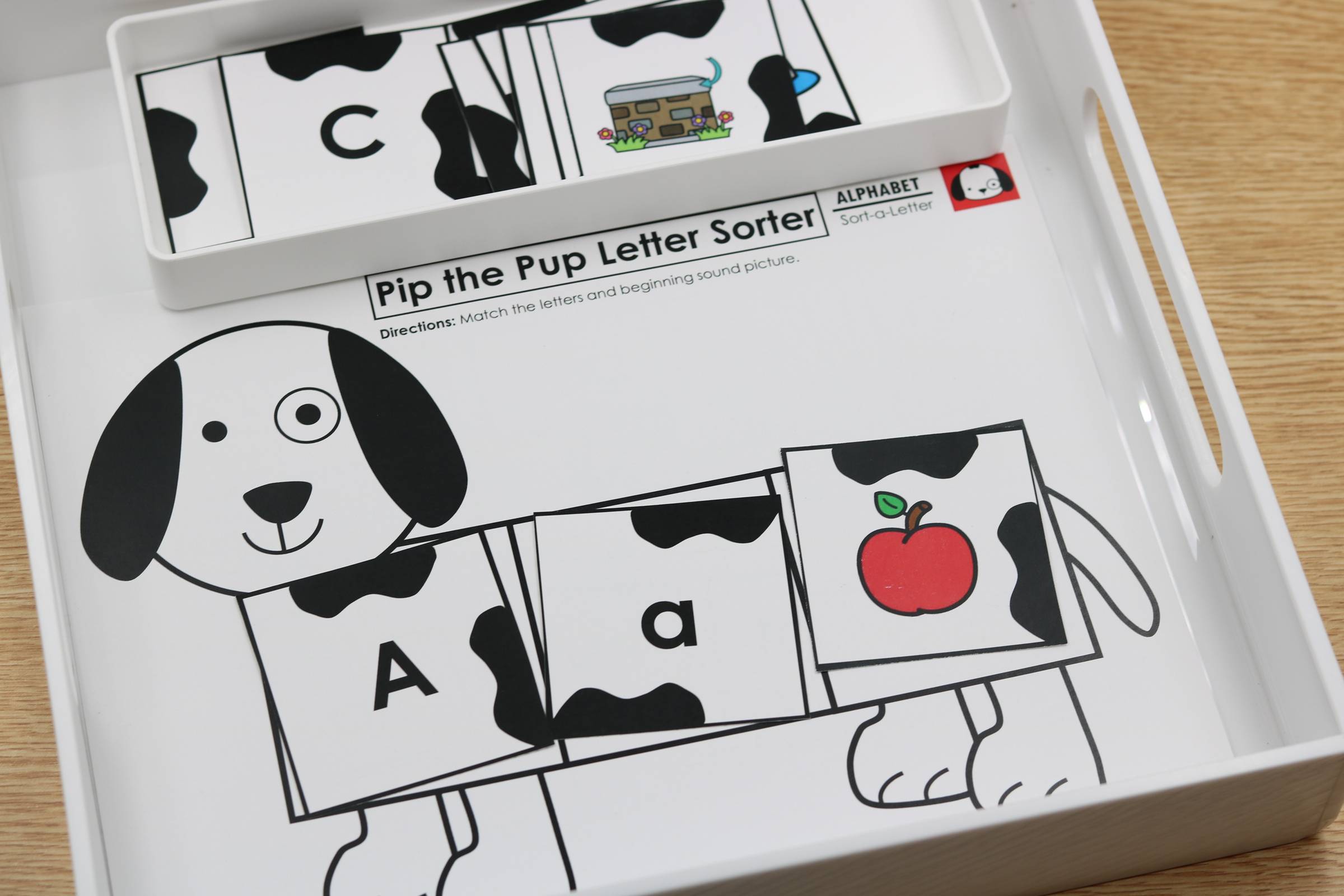 Pip the Pup Word Builder Freebie
