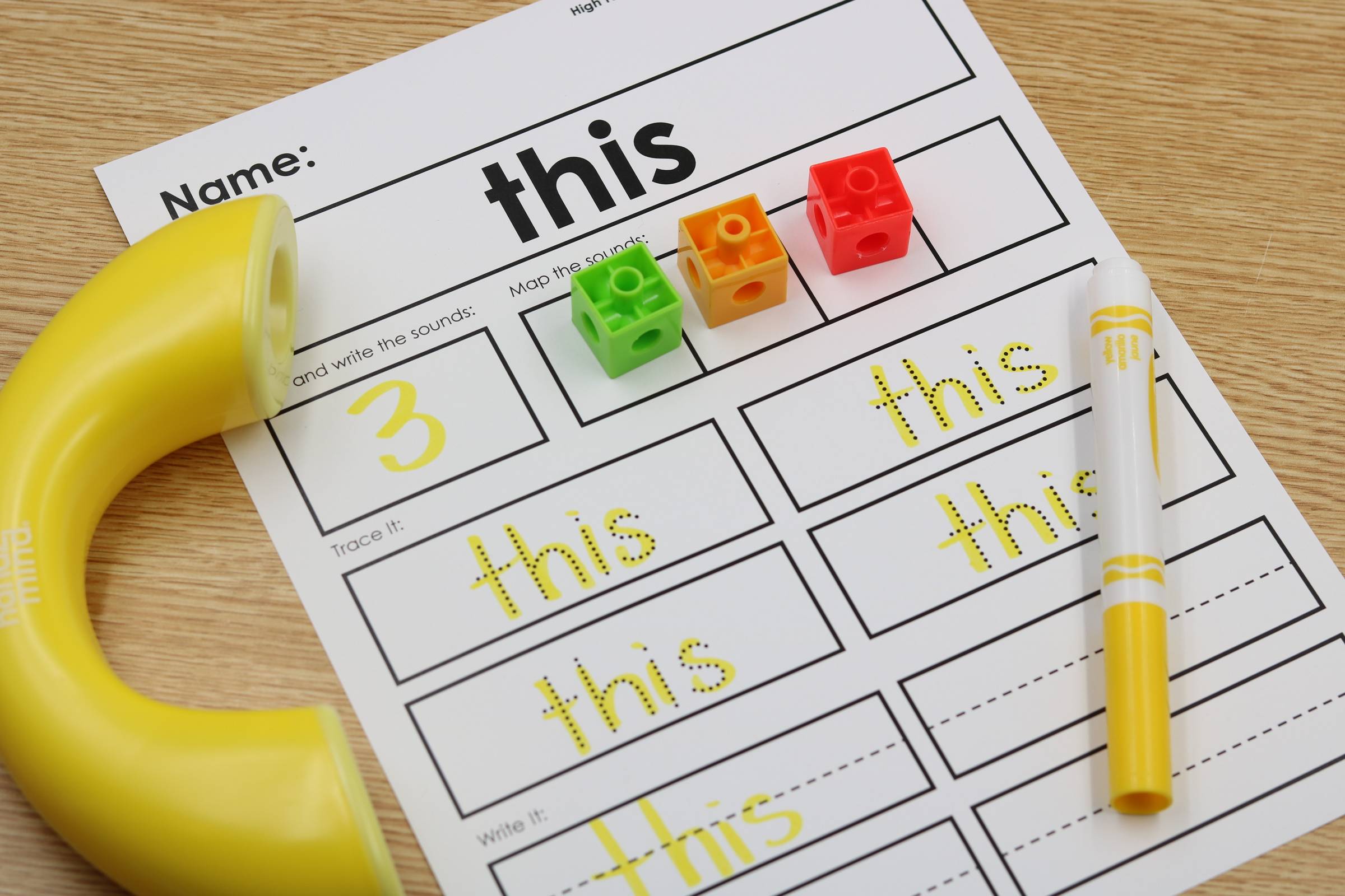 High Frequency Word Sheets