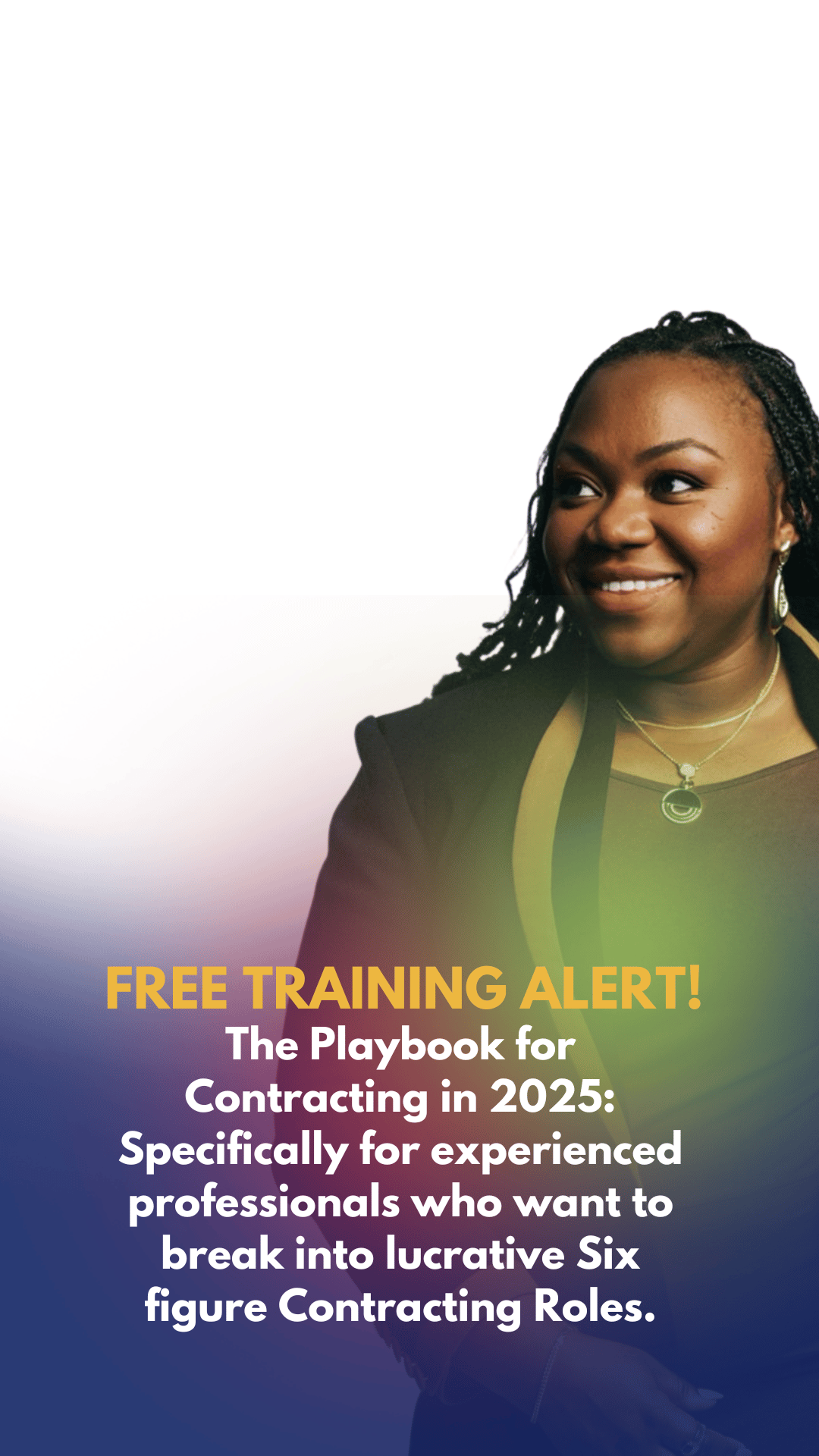 FREE TRAINING THE PLAYBOOK FOR CONTRACTING IN 2025!