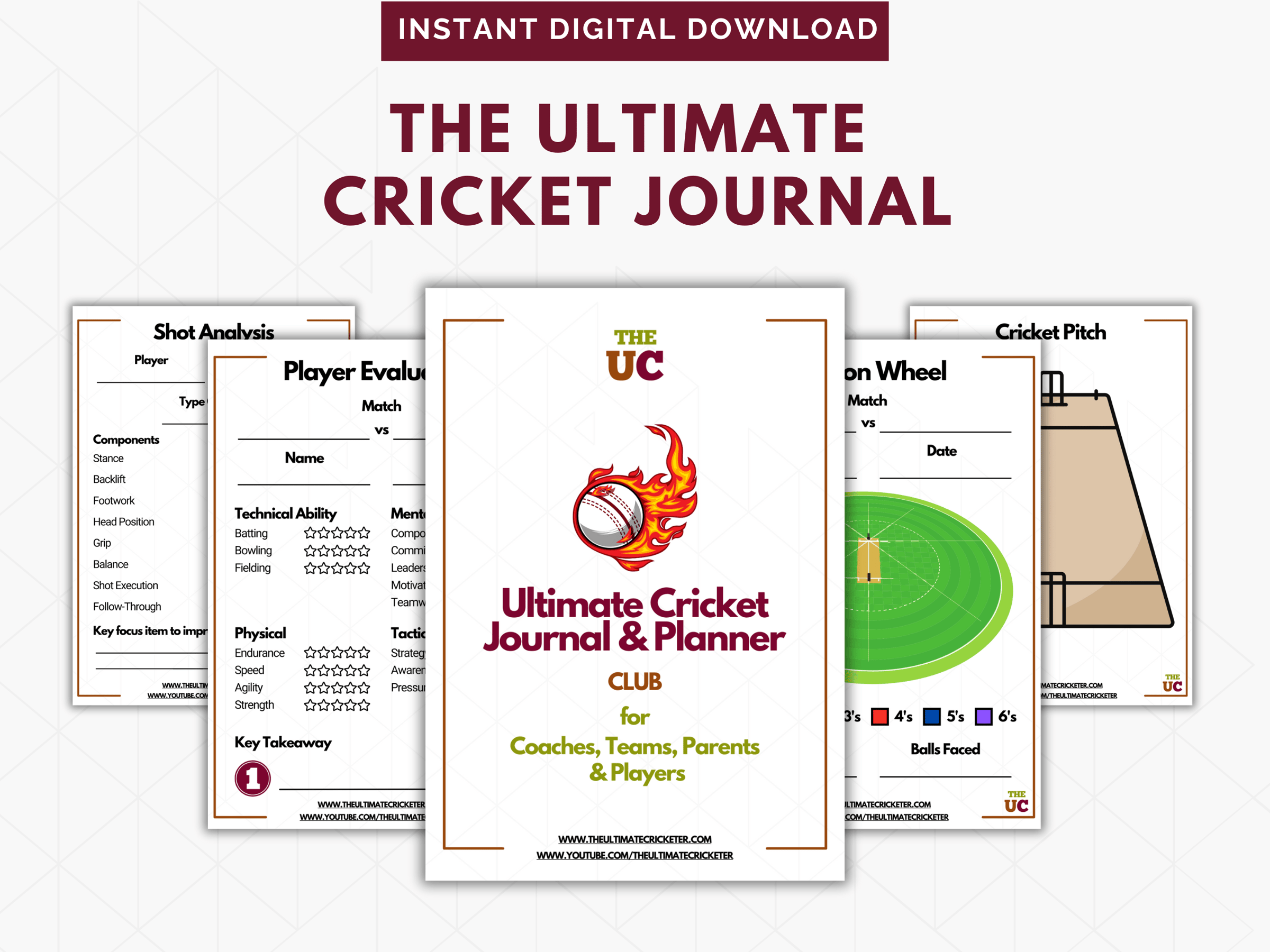 The Ultimate Cricket Journal - CLUB Edition