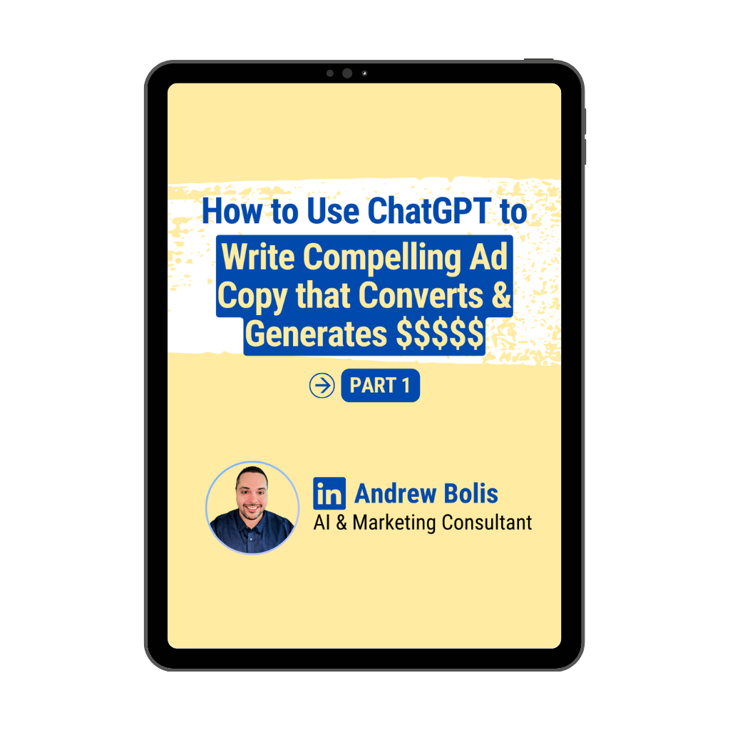 ChatGPT Prompts for Ad Copy & Resume Writing