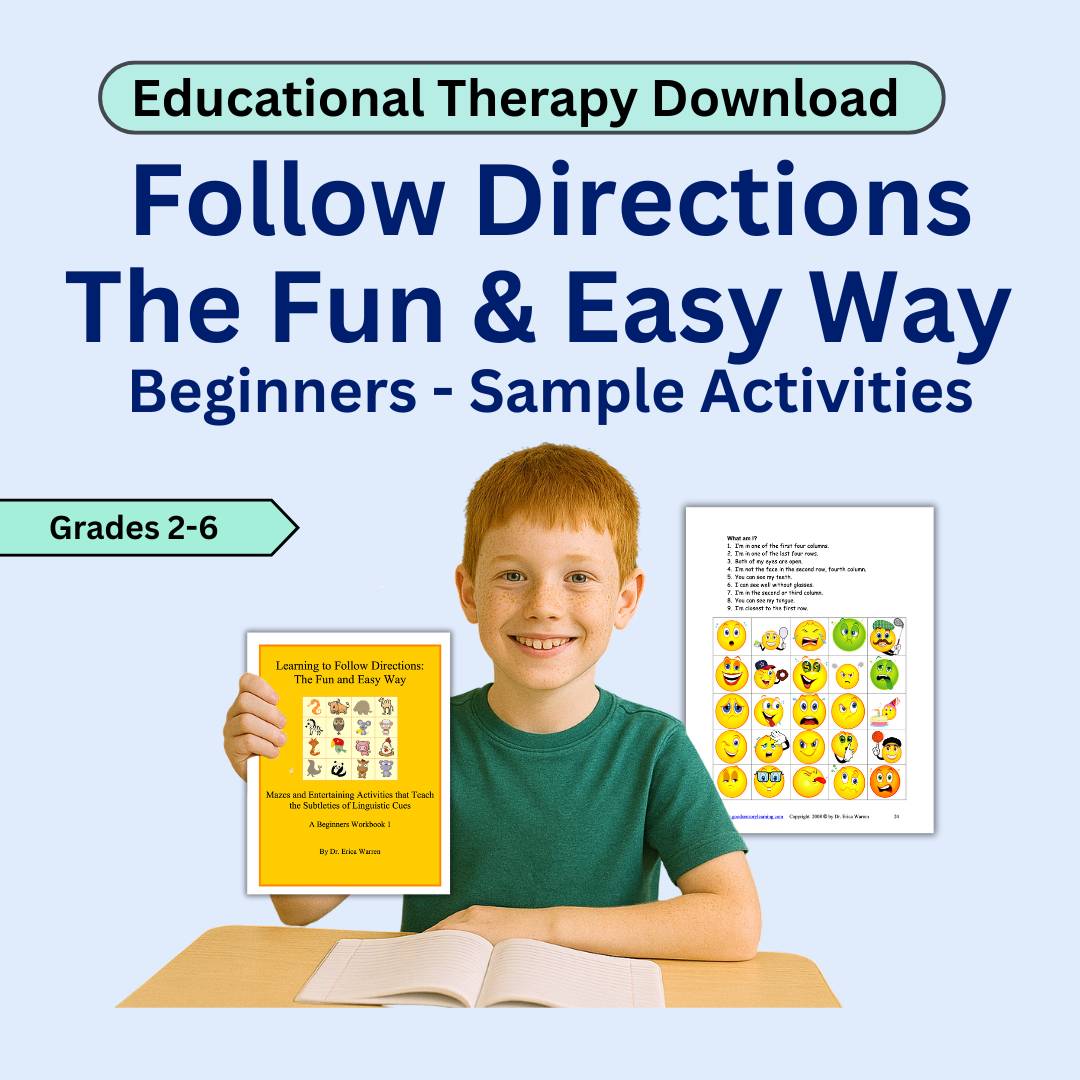 Master Directions the Fun Way with Learning to Follow Directions Free ...