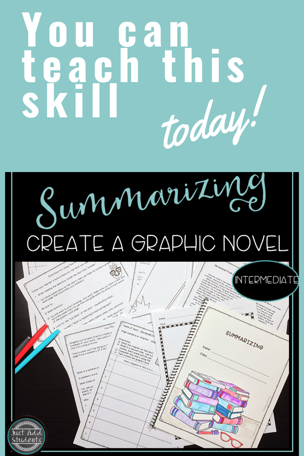 Summarizing Activity - create a one-pager graphic organizer