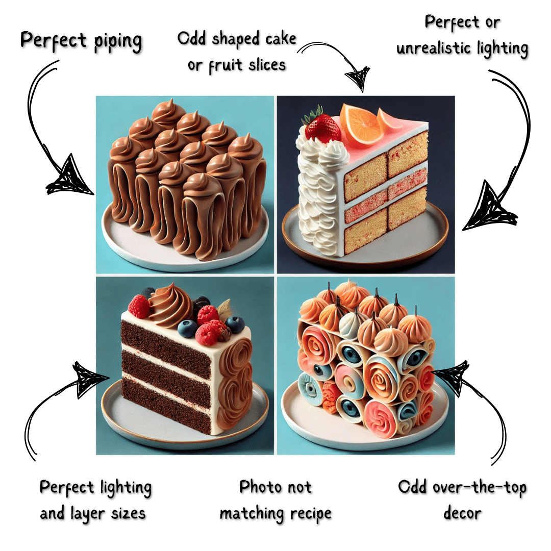 How to Spot AI-Generated Recipes and Photos - Pretty. Simple. Sweet.