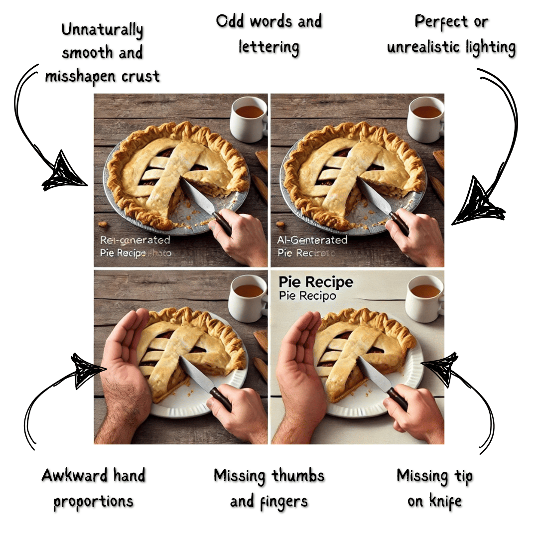 How to Spot AI-Generated Recipes and Photos - Pretty. Simple. Sweet.
