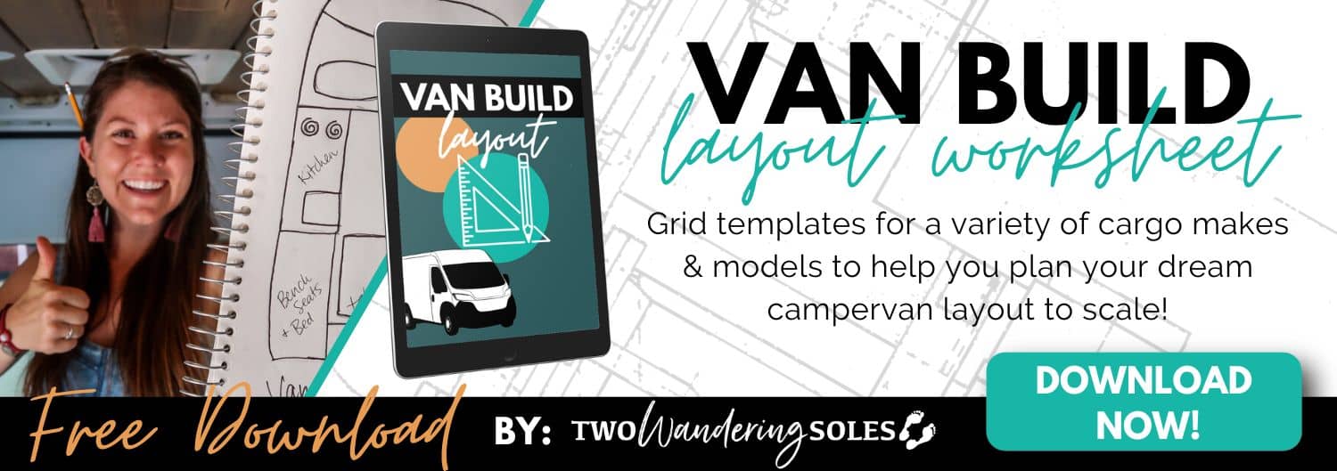 Van Build Layout Template Worksheet