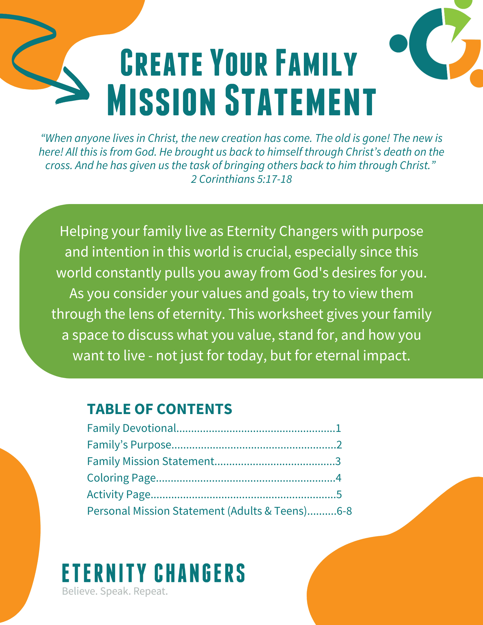 Family Mission Statement