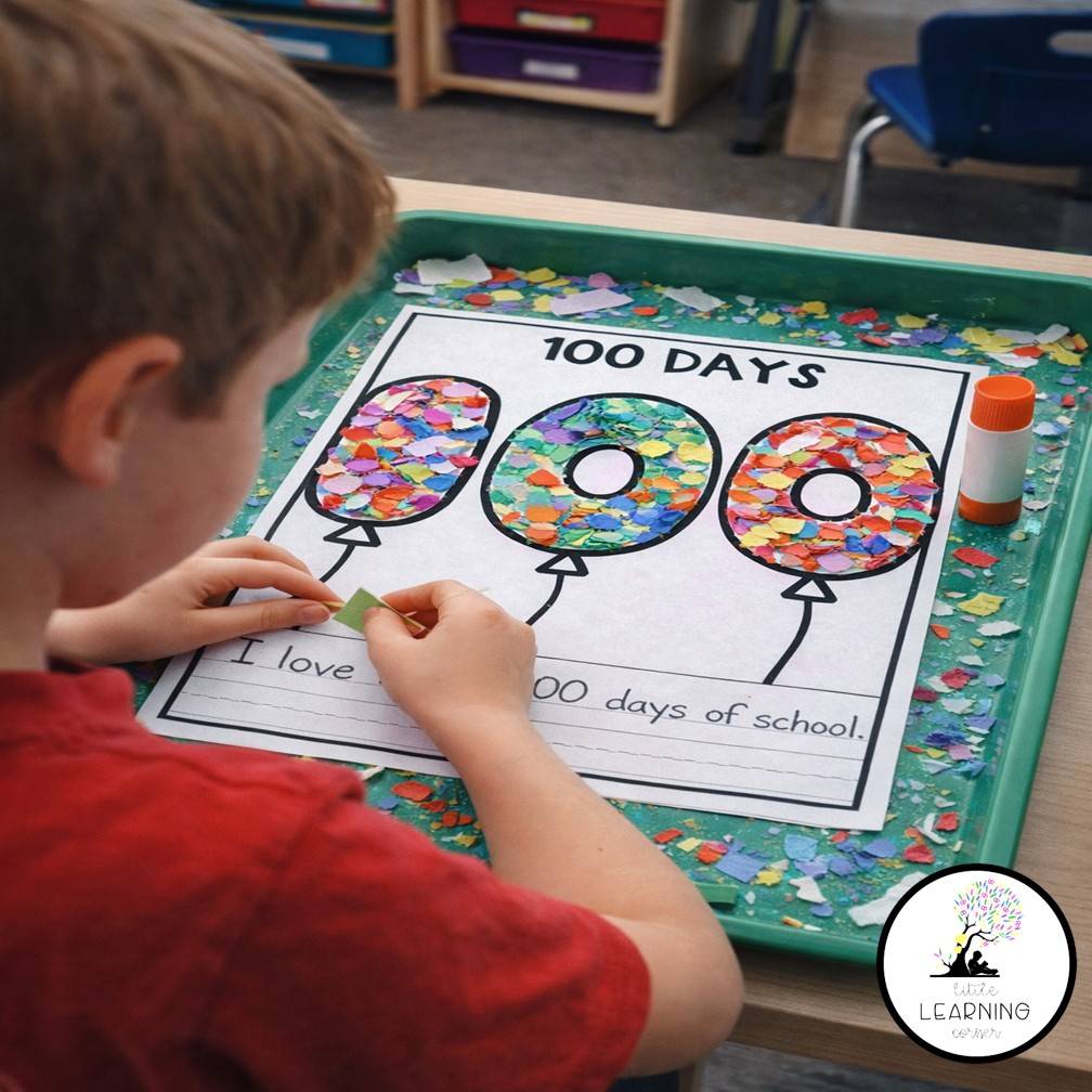 Grab Your Free 100th Day Craft!
