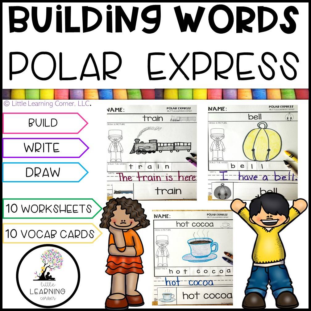 Grab Your Free Polar Express Writing Center!