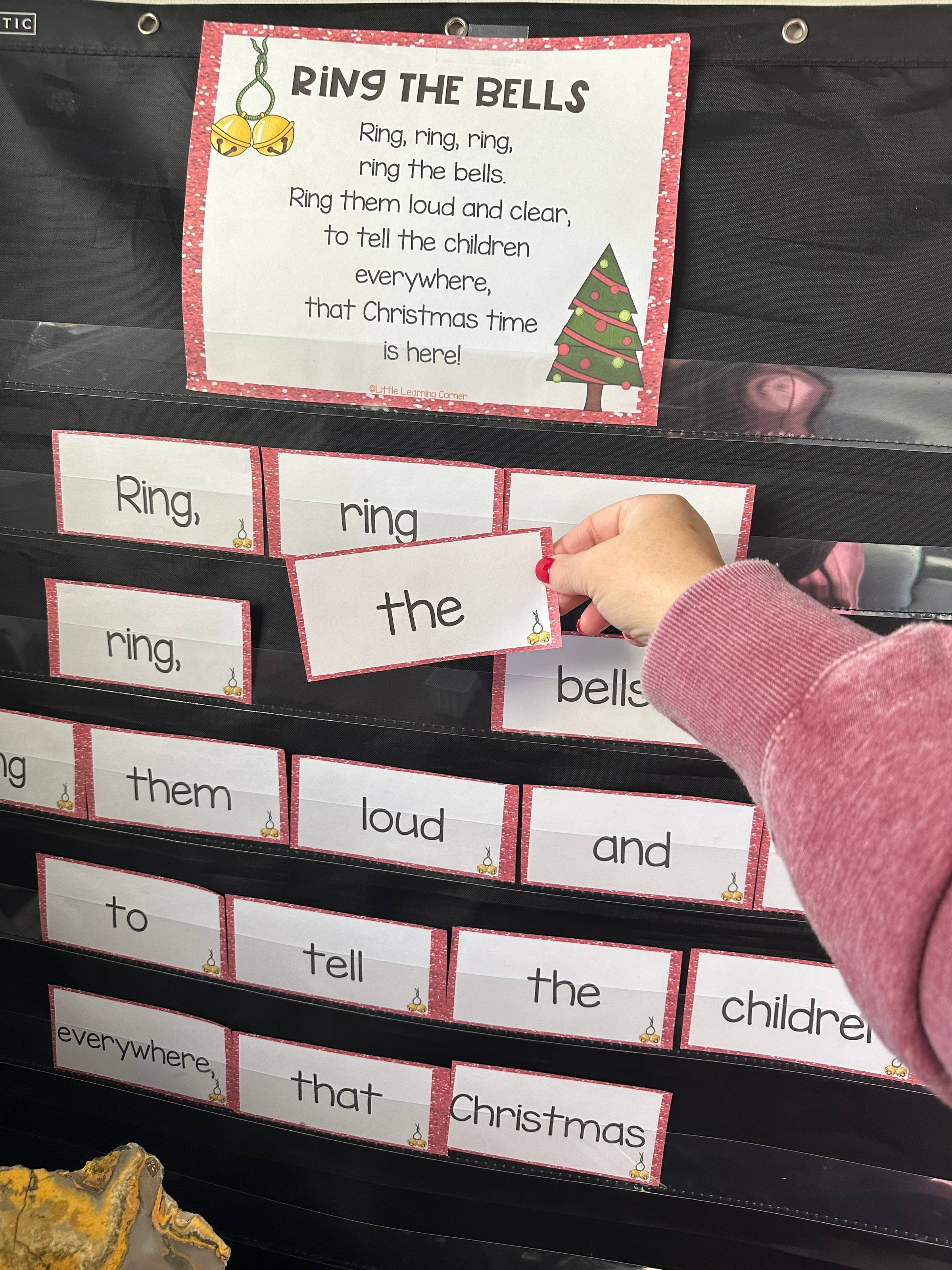 Grab Your Free "Ring the Bells" Pocket Chart Poem!