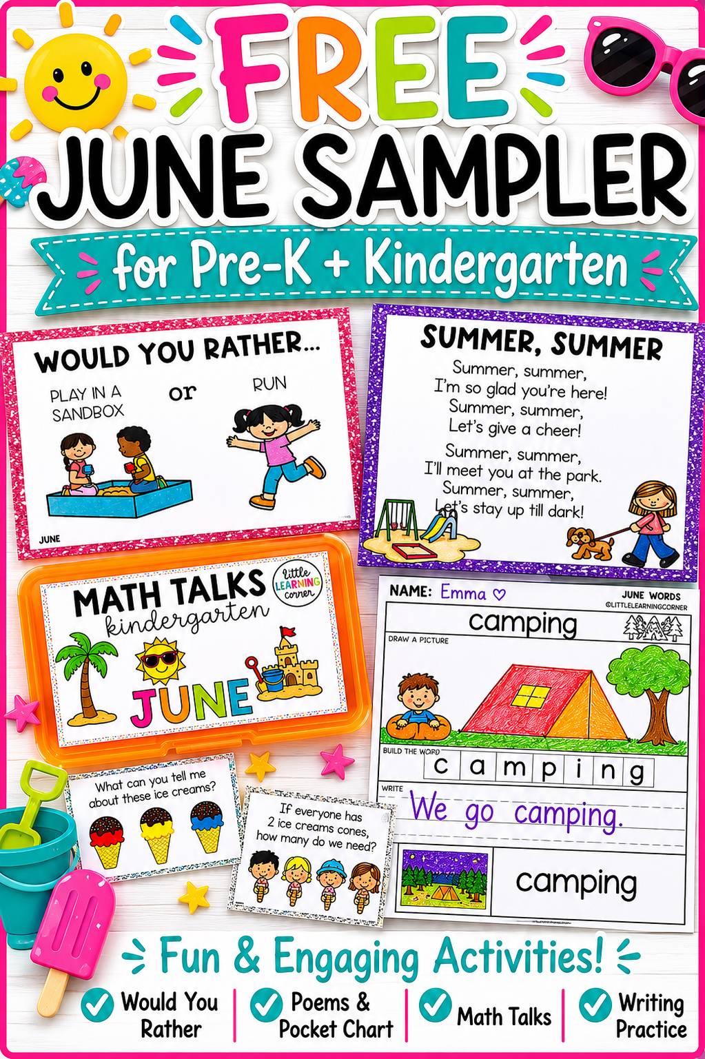 Grab Your Free June Activities