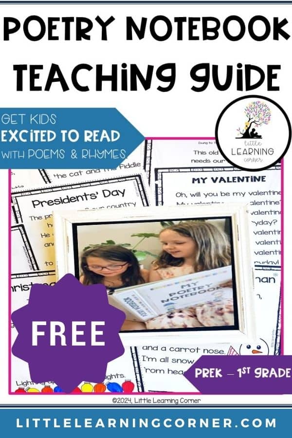 Grab Your Free Poetry Notebook Resources!