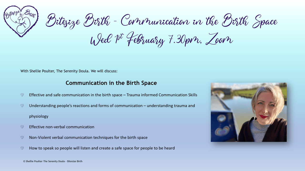 February Bitesize Birth - Effective, Trauma Informed, Non-violent ...