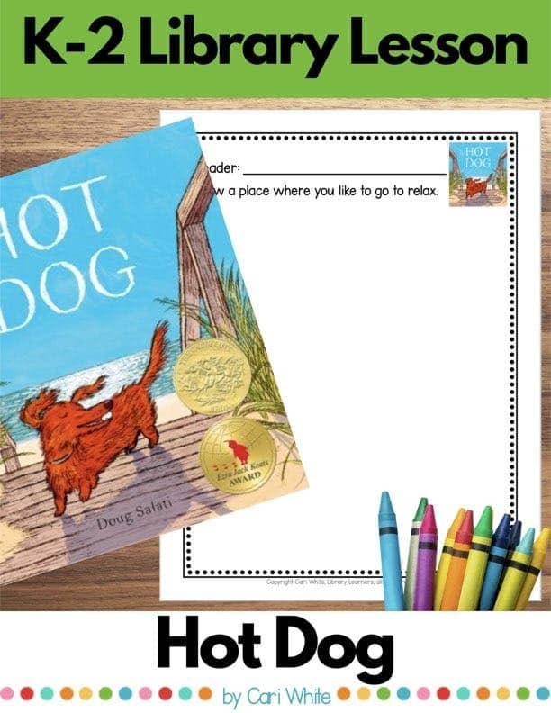 Grab a free picture book library lesson!