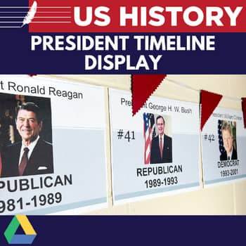 Grab This FREE President Timeline! - Passion for Social Studies