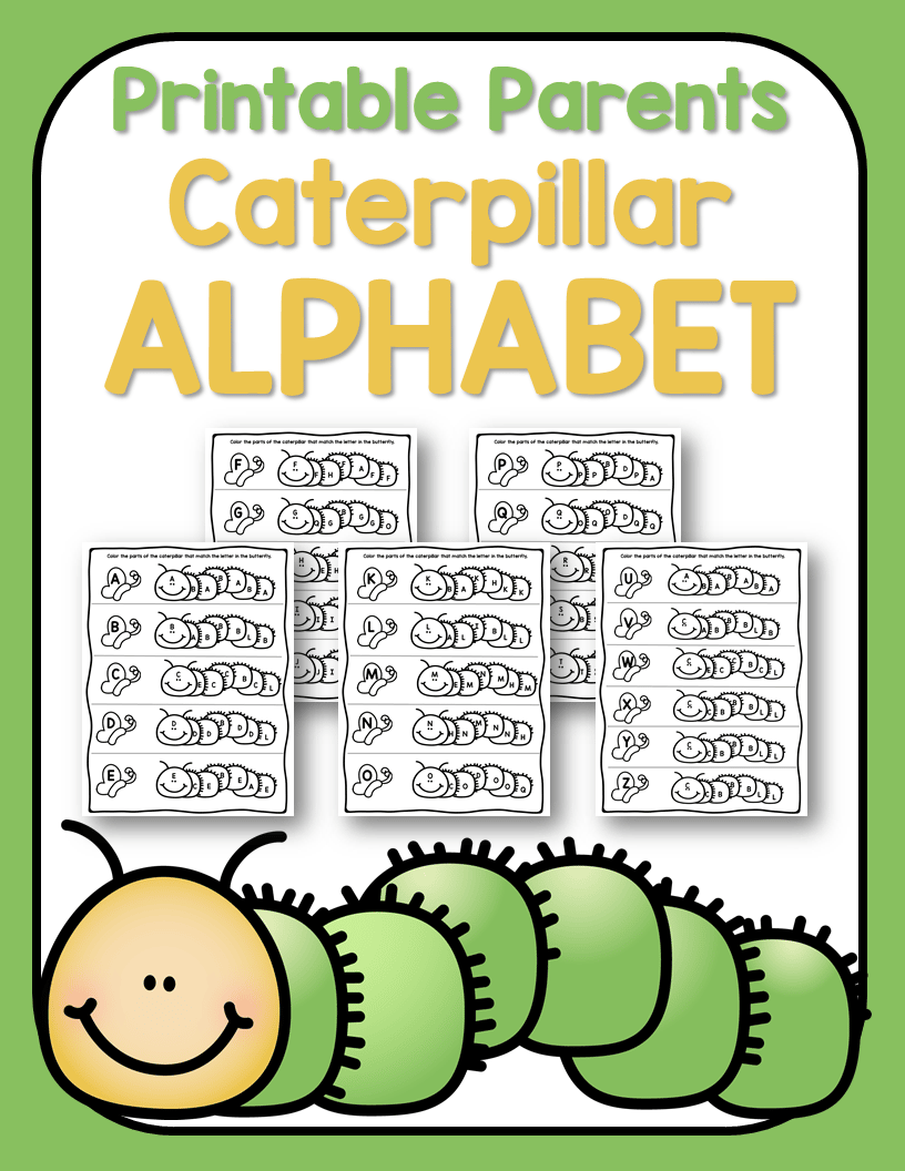 Color by Letter Worksheets - Printable Parents